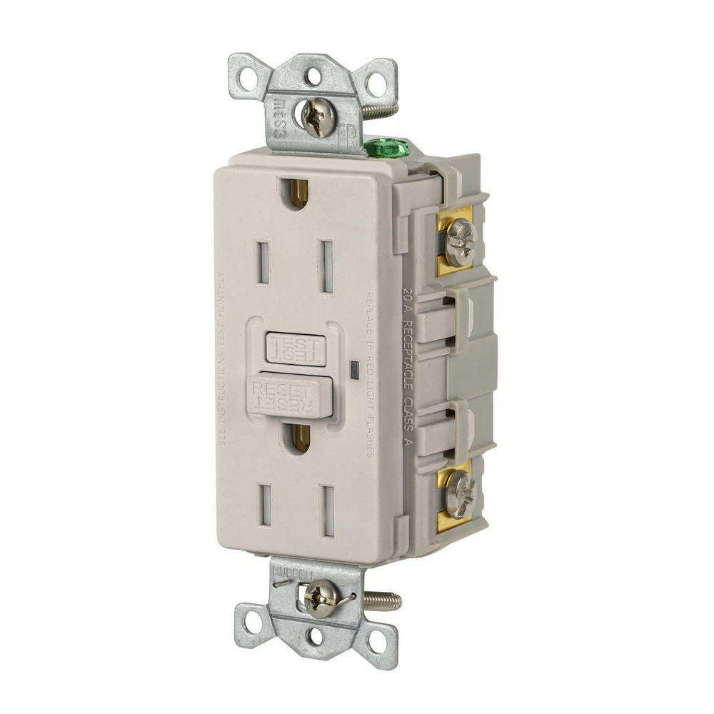 Hubbell Wiring Device-Kellems - GFCI Receptacles: Receptacle Type ...