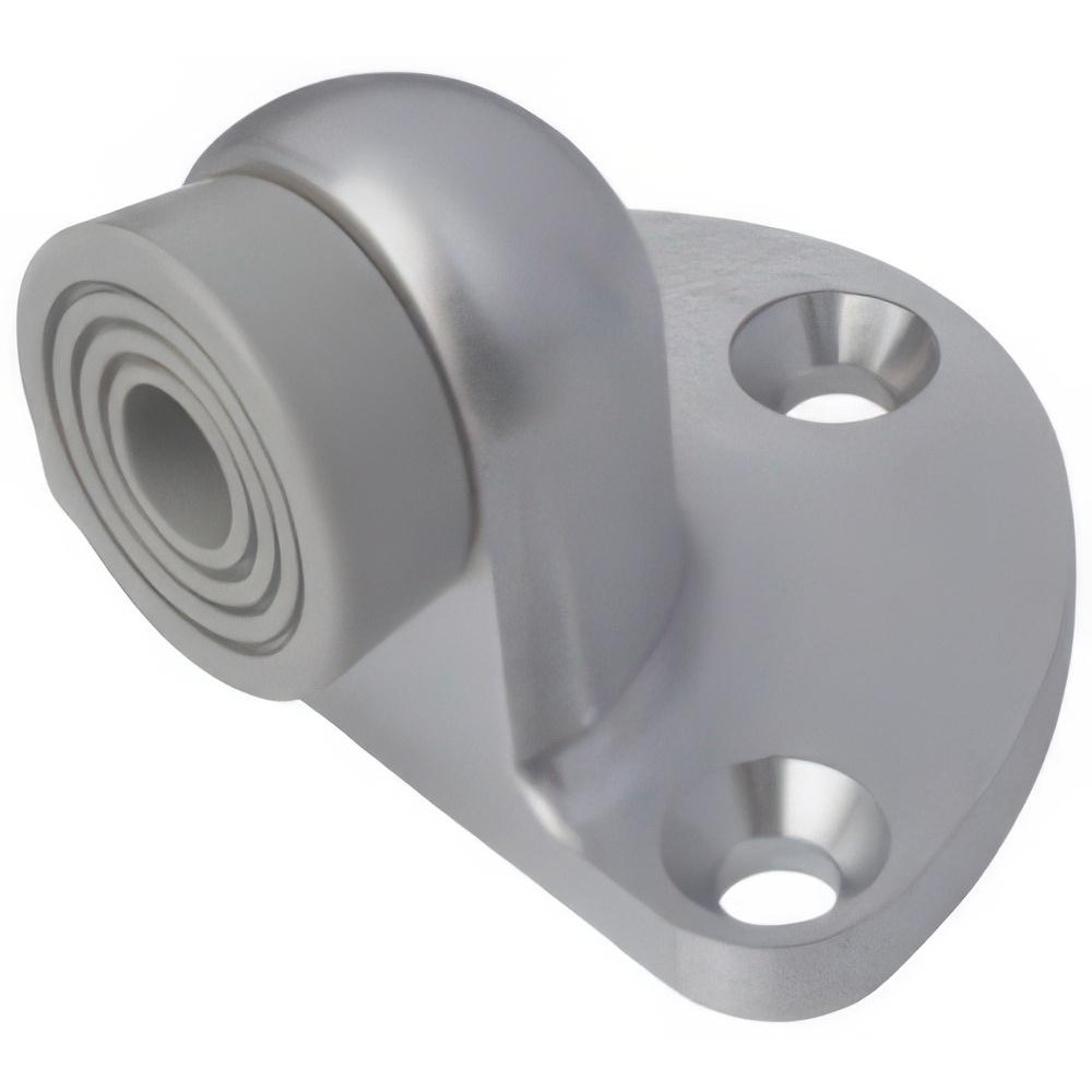 Rockwood - Door Stops: Type: Floor Door Stop; Finish/Coating: Satin ...