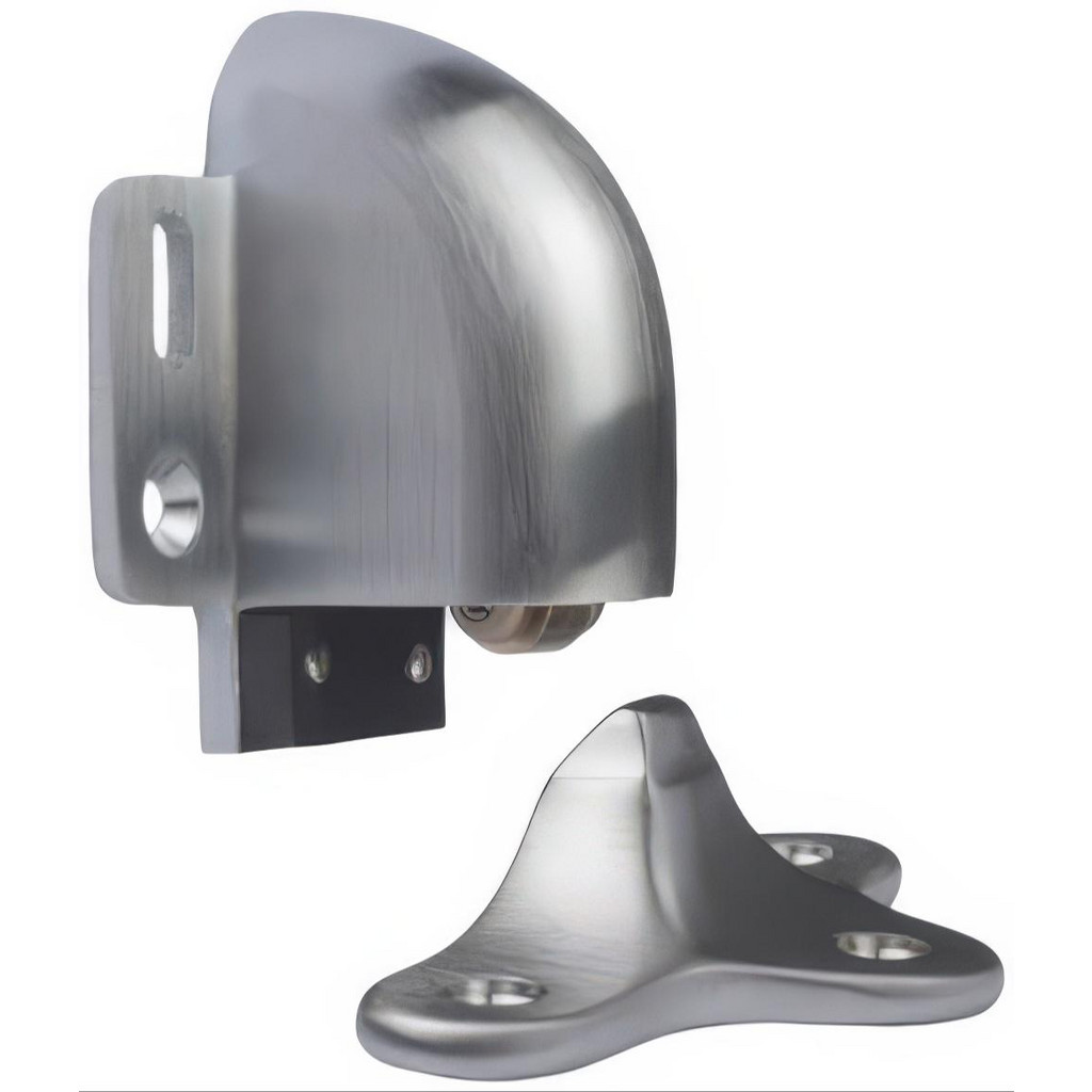 Rockwood - Door Stops: Type: Floor Door Stop; Finish/Coating: Satin ...
