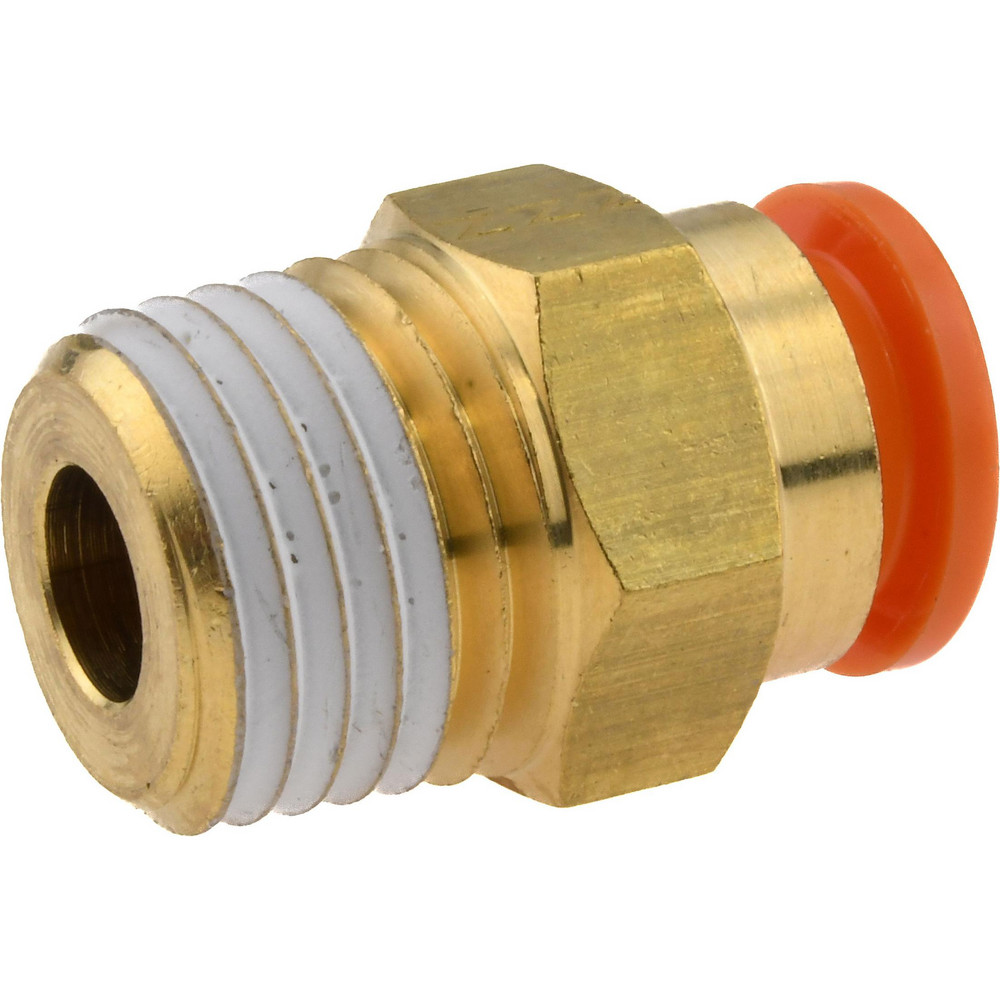 SMC PNEUMATICS - Push-to-Connect Push-to-Connect Fitting: Connector, NPT, 5/16" OD | MSC Direct