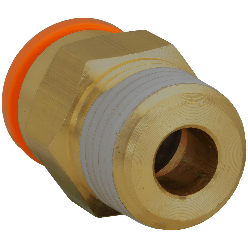 SMC PNEUMATICS - Push-to-Connect Push-to-Connect Fitting: Connector, NPT, 1/4" OD | MSC Direct