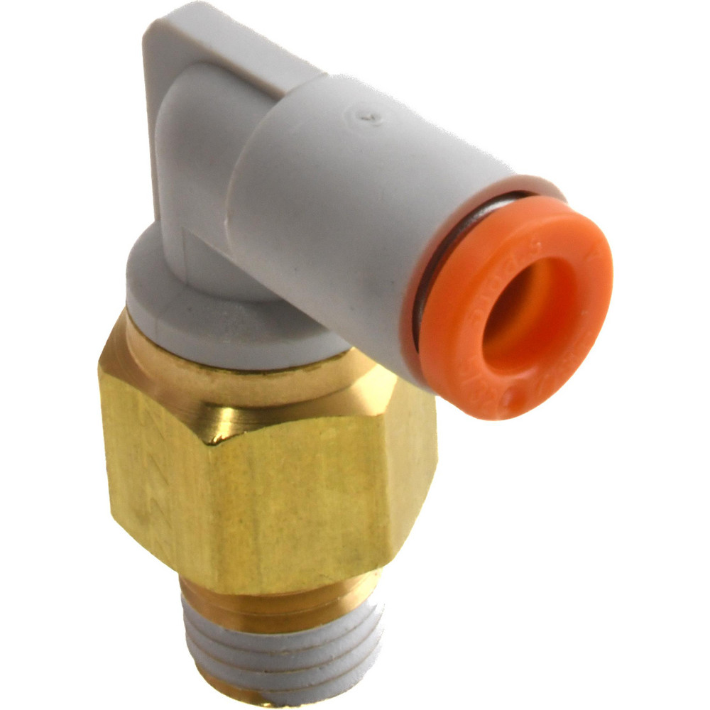 SMC PNEUMATICS - Push-to-Connect Push-to-Connect Fitting: Elbow, NPT, 5/32" OD | MSC Direct