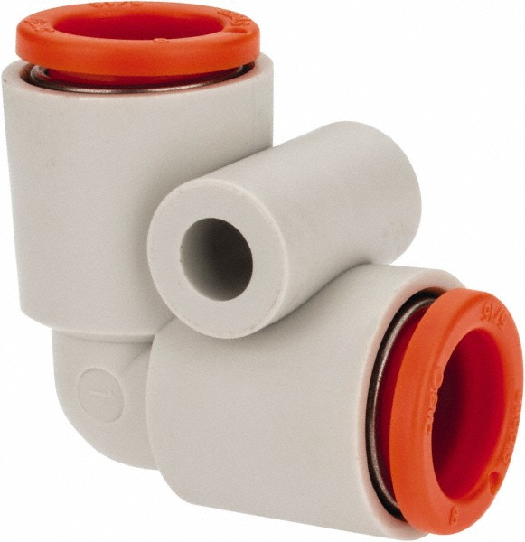 SMC PNEUMATICS - Push-to-Connect Push-to-Connect Fitting: Reducing Elbow, 5/16" OD | MSC Direct