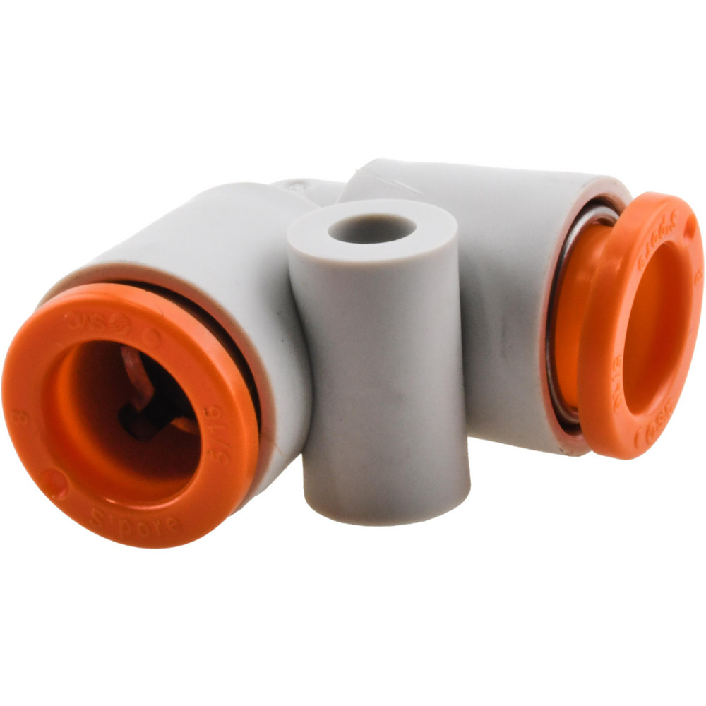 SMC PNEUMATICS - Push-to-Connect Push-to-Connect Fitting: Reducing Elbow, 5/16" OD | MSC Direct