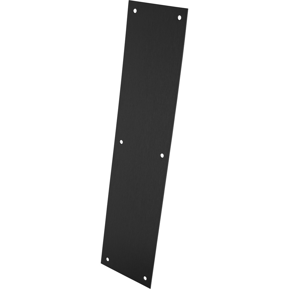 Rockwood - Push Plates: Material: Stainless Steel; Width (Inch): 4 in ...