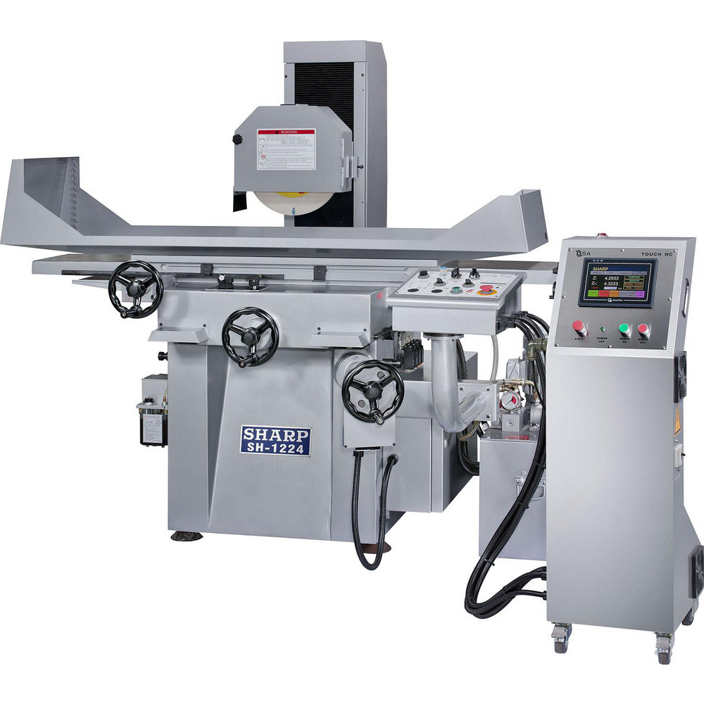 Sharp - 12X24" 3HP SEMI-AUTO HYD SURF GRNDR | MSC Direct