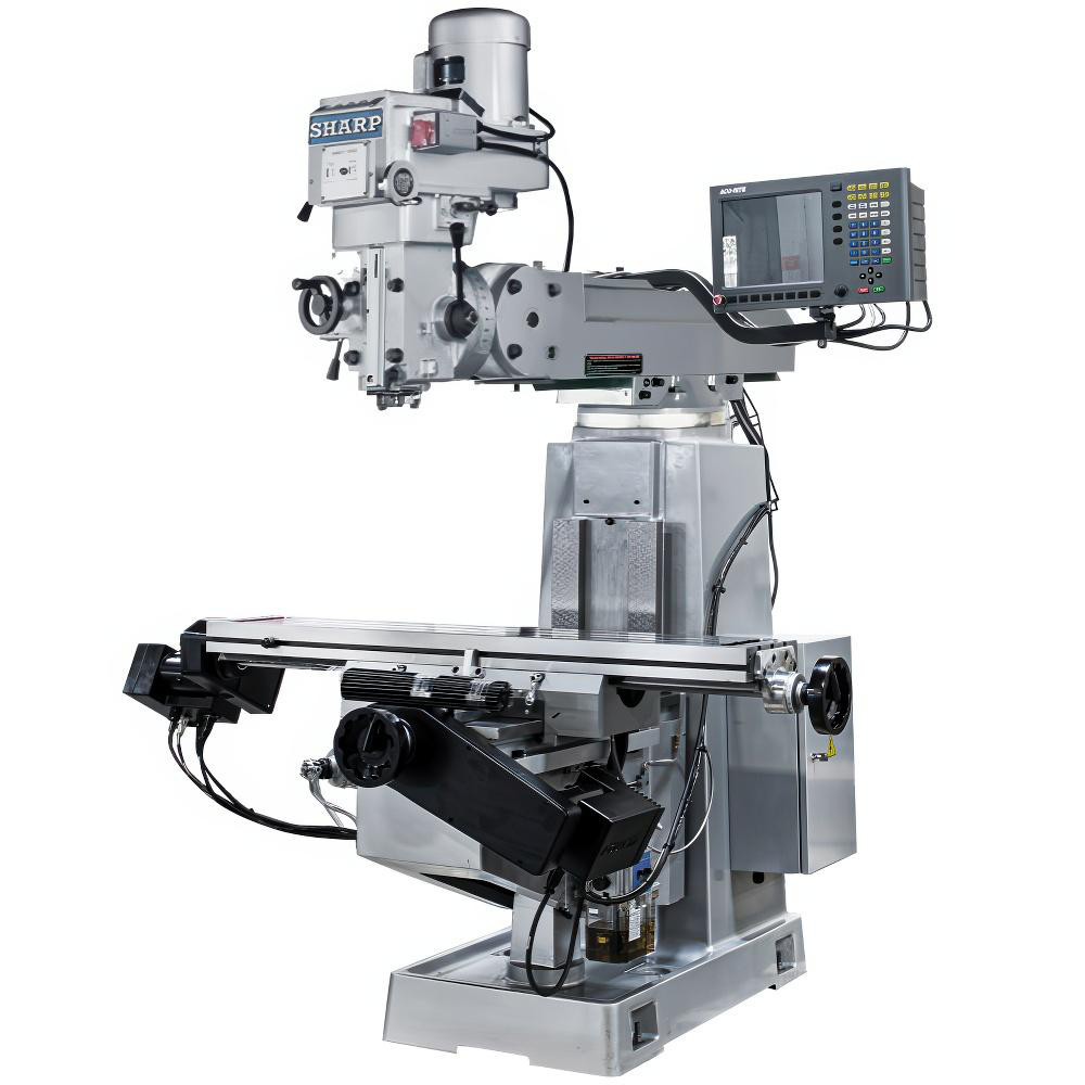Sharp - Knee Milling Machines: 9.8000, 248.92, 5.3750 | MSC Direct