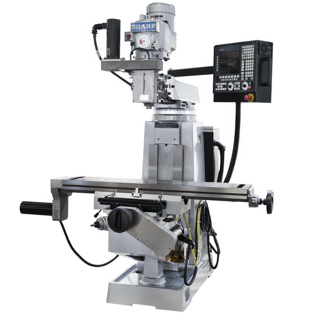 Sharp - Knee Milling Machines: 9.8000, 248.92, 5.3750 | MSC Direct