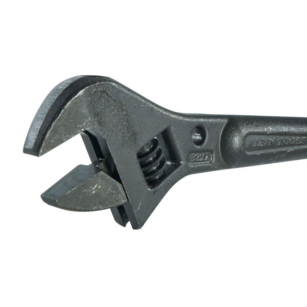 Klein Tools - Adjustable Wrench: 10" OAL, 1-7/16" Jaw Capacity | MSC Direct