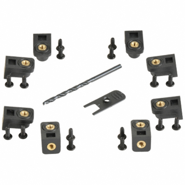 SKB Corporation - 26PC MNT/SCR/GUIDE&BIT 3I SER PANEL MNT CLIP KIT ...