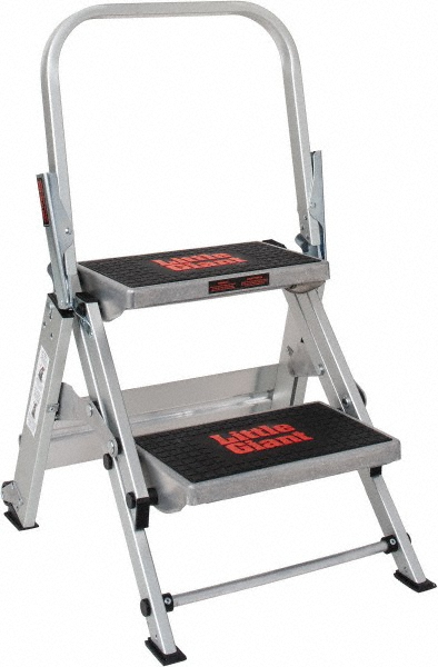Little Giant Ladder - 2 Step Aluminum Step Ladder: Type IA | MSC Direct