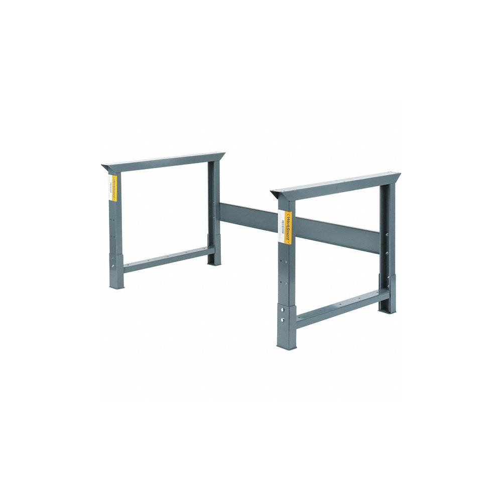 Value Collection - Work Bench: 60" Wide, 36" Deep, Maple Top, Gray ...