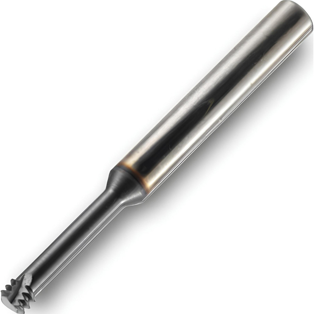 Ingersoll Cutting Tools - Helical Flute Thread Mill: 5/16, 3 Flute, 0.2500" Shank Dia, Solid ...