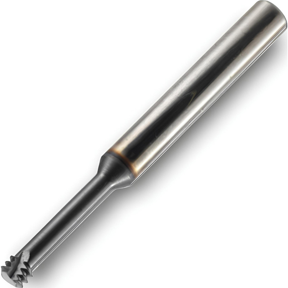 Ingersoll Cutting Tools - Helical Flute Thread Mill: 1/4, 3 Flute, 0.2500" Shank Dia, Solid ...