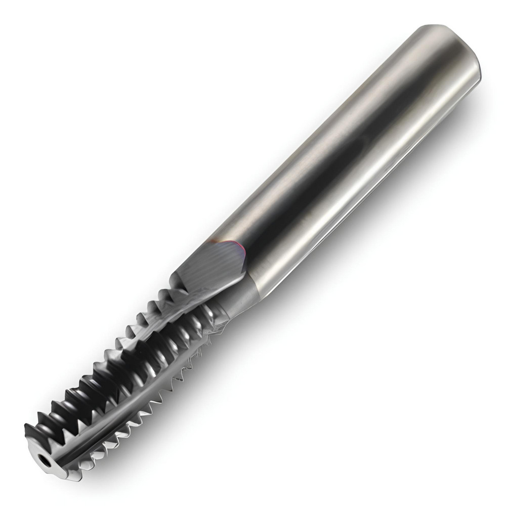 Ingersoll Cutting Tools - Helical Flute Thread Mill: 1/23/4, 4 Flute, 0 ...