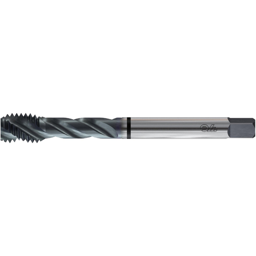 YG-1 - Spiral Flute Tap: M5x0.8, M, 3 Flute, Modified Bottoming Chamfer ...