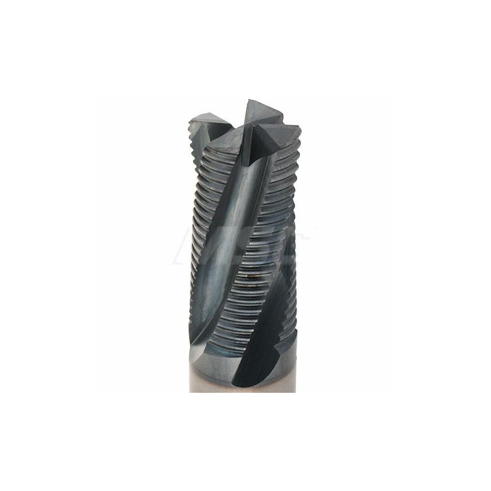 Kennametal - Roughing End Mill: 5/8" Dia, 4 Flute, Fine Pitch, Single ...