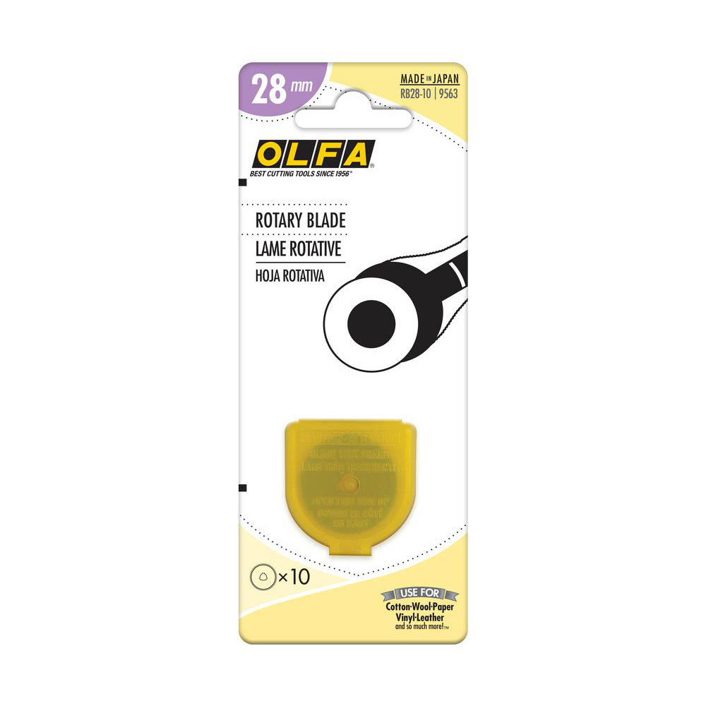 Olfa - Knife Blades: Blade Type: Rotary; Blade Material: Tool Steel ...