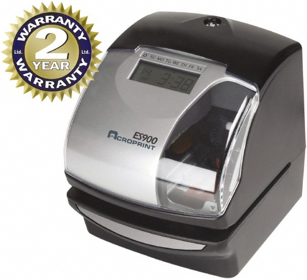 Acroprint Time Recorder - Time Clocks & Time Recorders Punch Style ...