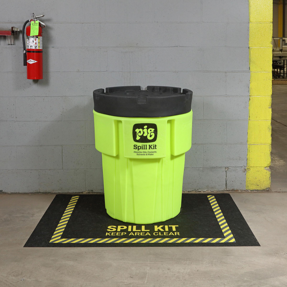 New Pig - Sorbent Mat: For Absorbent, Heavy Weight, 36.0000" Wide, 1 ...