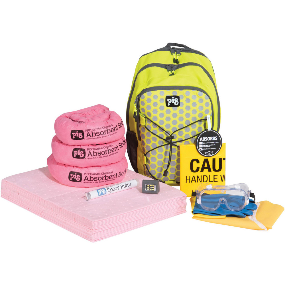 New Pig - Spill Kits: Kit Type: Acid Neutralizing, Chemical & Hazardous ...