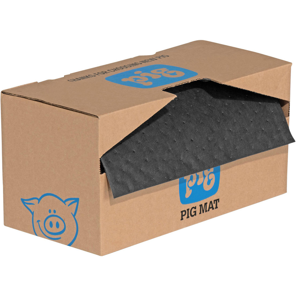 New Pig - Sorbent Mat: For Absorbent, Medium Weight, 16.0000" Wide, 6 ...