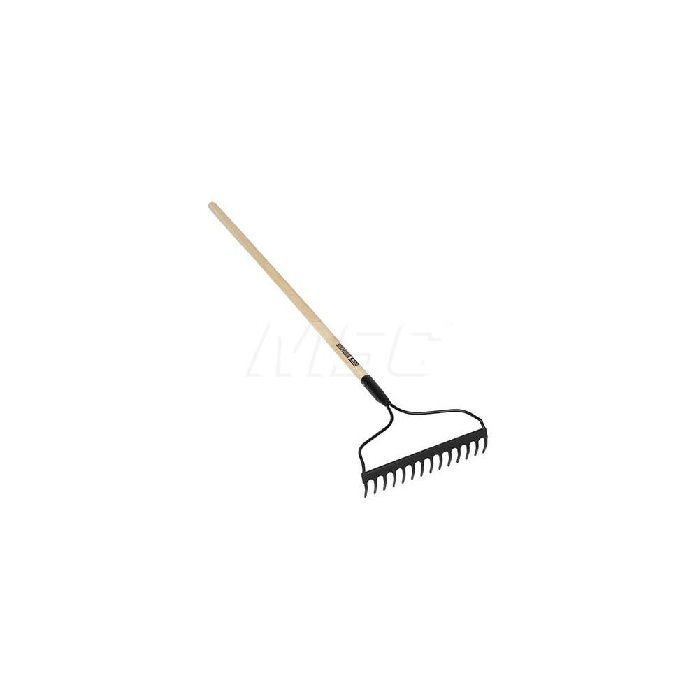 SEYMOUR-MIDWEST - Bow Rake with 48" Straight Wood Handle | MSC Direct