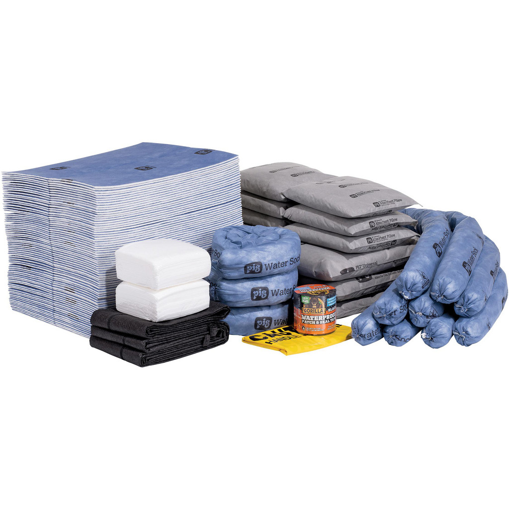 New Pig - Spill Kits: Kit Type: Water-Based Liquids; Application: Spill ...