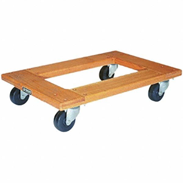 Hamilton - Open Frame Dolly: Hardwood Top | MSC Direct