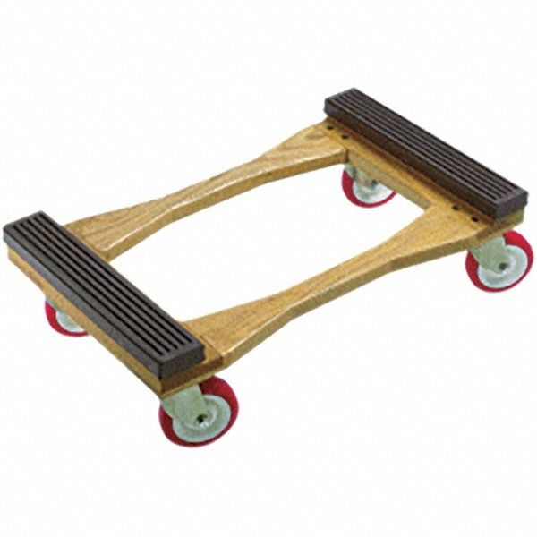 Hamilton - Open Frame Dolly: Hardwood Top | MSC Direct