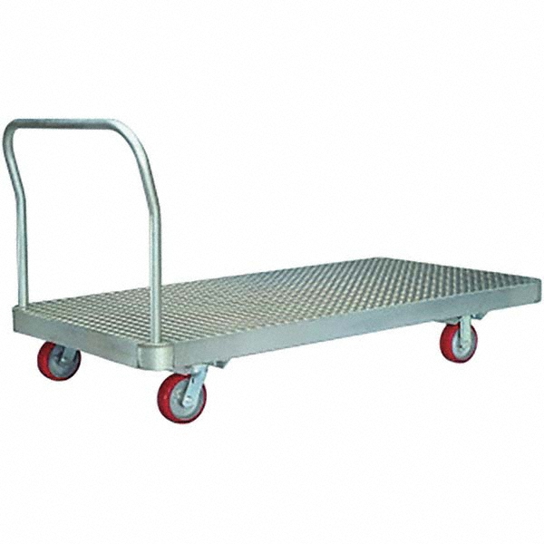 Hamilton - Platform Truck: Aluminum, 10-3/4" High, 48" Long, | MSC Direct