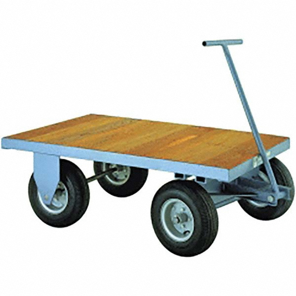 Hamilton - 5th Wheel Wagon Truck: Hardwood Platform | MSC Direct
