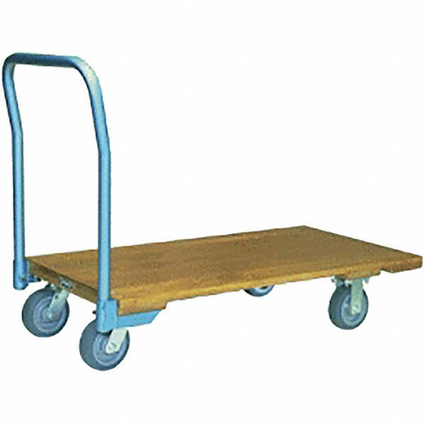 Hamilton - Platform Truck: Hardwood, 9-1/4" High, 60" Long, | MSC Direct