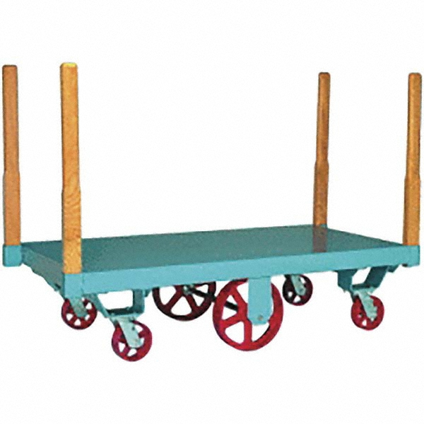 Hamilton - Platform Truck: Steel, 17" High, 60" Long, | MSC Direct