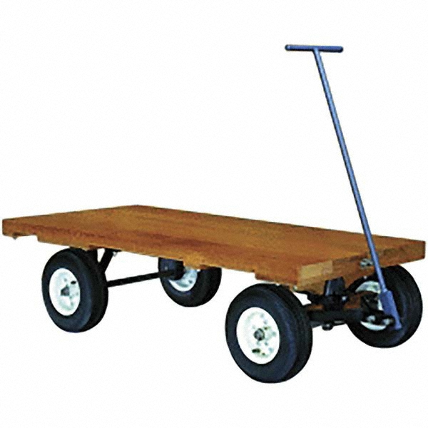 Hamilton - 5th Wheel Wagon Truck: Hardwood Platform | MSC Direct