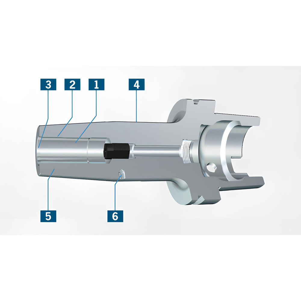 HAIMER - Shrink-Fit Tool Holder & Adapter: BT30 Taper Shank, 0.7087 ...