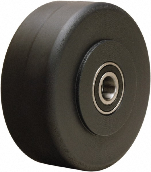 Hamilton - Caster Wheel: Nylon, 5" Dia, 2" Wide, 1/2" Axle | MSC Direct