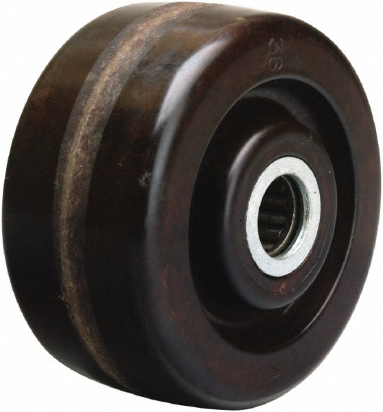 Hamilton - Caster Wheel: Phenolic, 4" Dia, 2" Wide, 3/4" Axle | MSC Direct