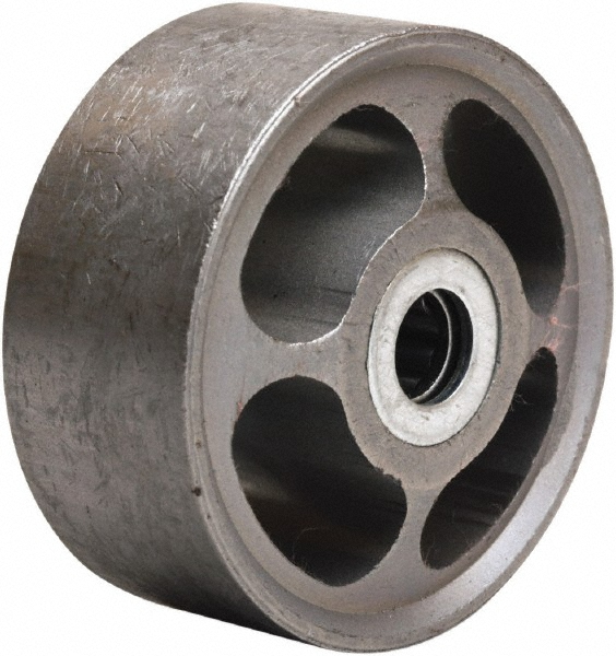 Hamilton - Caster Wheel: Sintered Iron, 3" Dia, 1-1/4" Wide, 1/2" Axle ...
