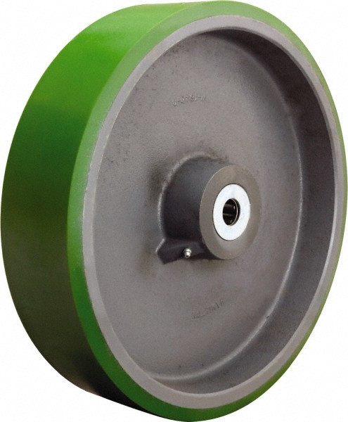 Hamilton - Caster Wheel: Polyurethane on Cast Iron, 18" Dia, 5" Wide, 1 ...