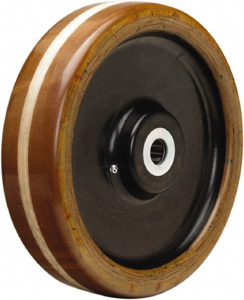 Hamilton - Caster Wheel: Phenolic, 12" Dia, 3" Wide, 1" Axle | MSC Direct