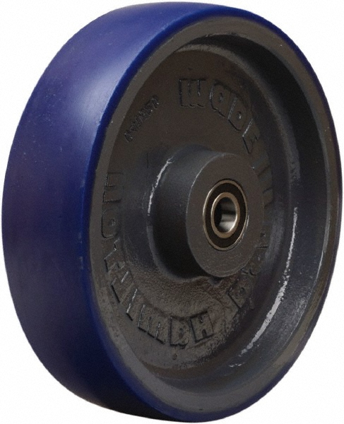 Hamilton - Caster Wheel: Polyurethane on Cast Iron, 12" Dia, 3" Wide, 1 ...