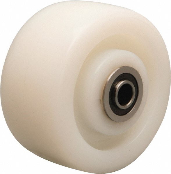 Hamilton - Caster Wheel: Nylon, 4" Dia, 2" Wide, 1/2" Axle | MSC Direct