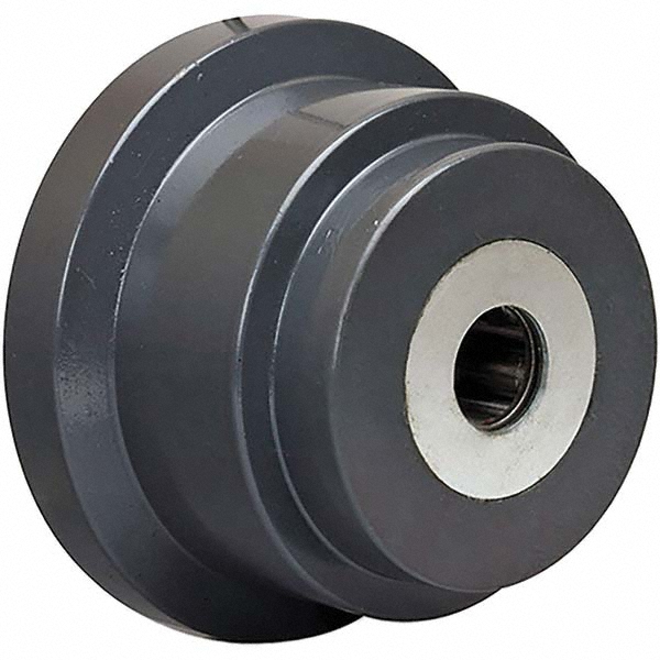Hamilton - Caster Wheel: Cast Iron, 4-1/2" Dia, 2-1/2" Wide, 2-7/16 ...