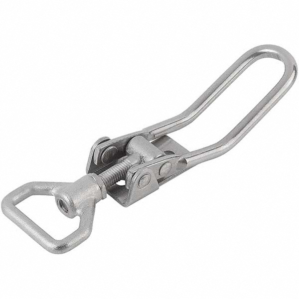 KIPP - 0.2402" Mounting Hole, Stainless Steel Clamp Latch Plate & Hook ...