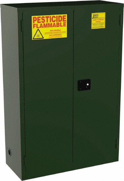 Jamco - Flammable & Hazardous Storage Cabinets: 45 gal Drum, 2 Door, 2 ...