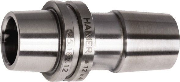 HAIMER - Shrink-Fit Tool Holder & Adapter: HSK25E Taper Shank, 0.1575 ...