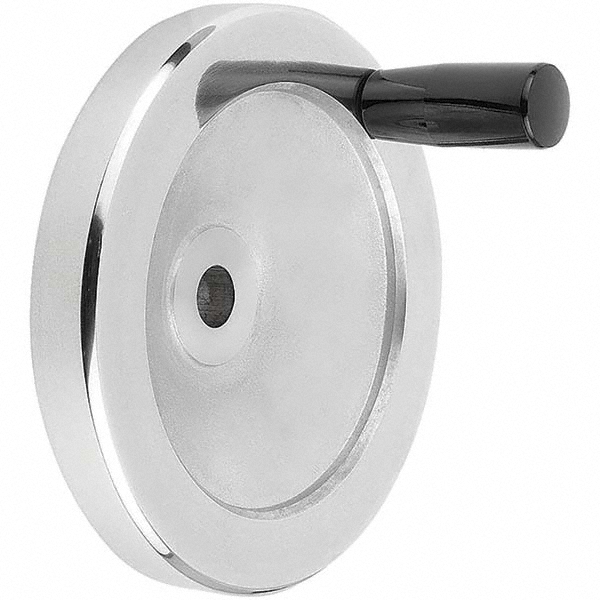 KIPP - 250mm Dia Solid Handwheel with Handle | MSC Direct