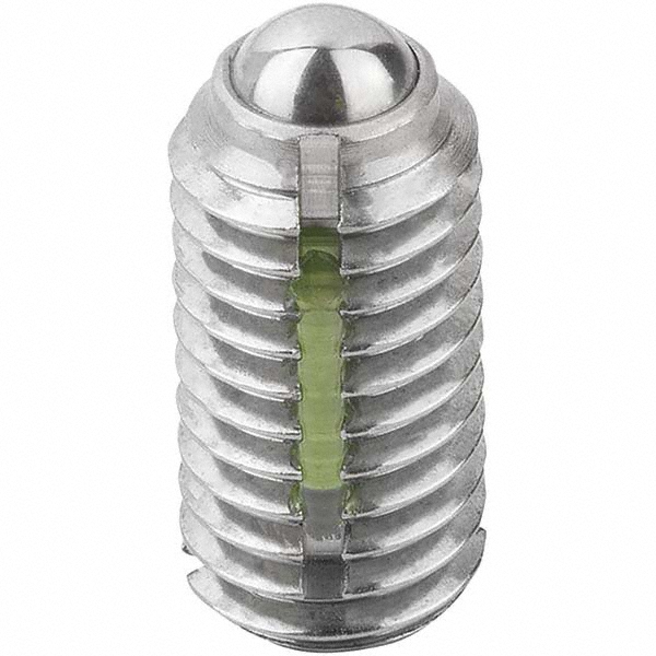 KIPP - M4, 2.5mm Ball Diam, 9mm Body Length, 0.8mm Max Ball Reach ...