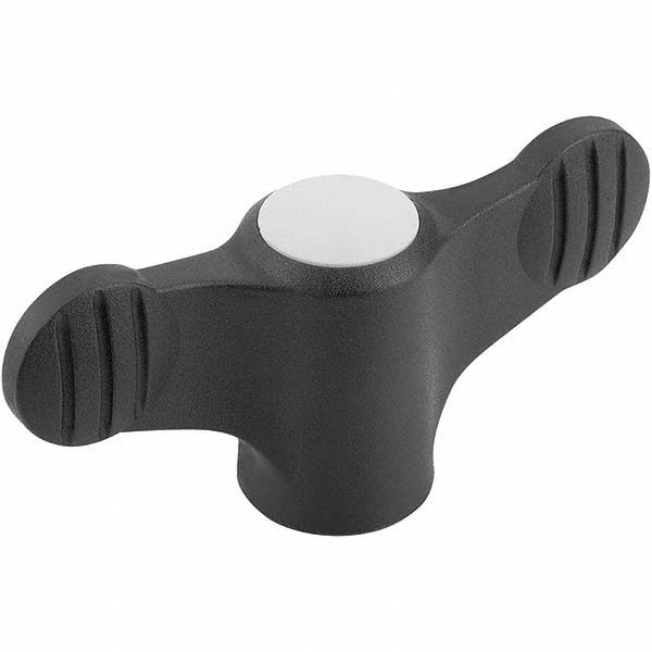 KIPP - M5 Hole Thread, 50mm Head Length, Female Insert Bar / Wing Knob ...